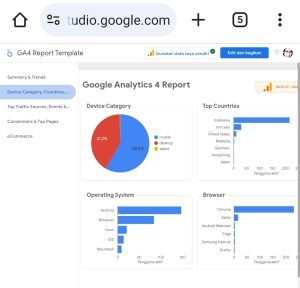 Google Looker Studio: Fungsi, Fitur, Kelebihan & Cara Menggunakan