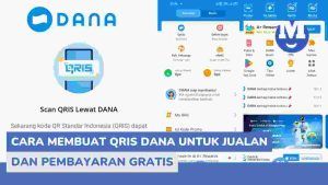 Cara membuat QRIS DANA untuk Jualan dan Pembayaran Gratis