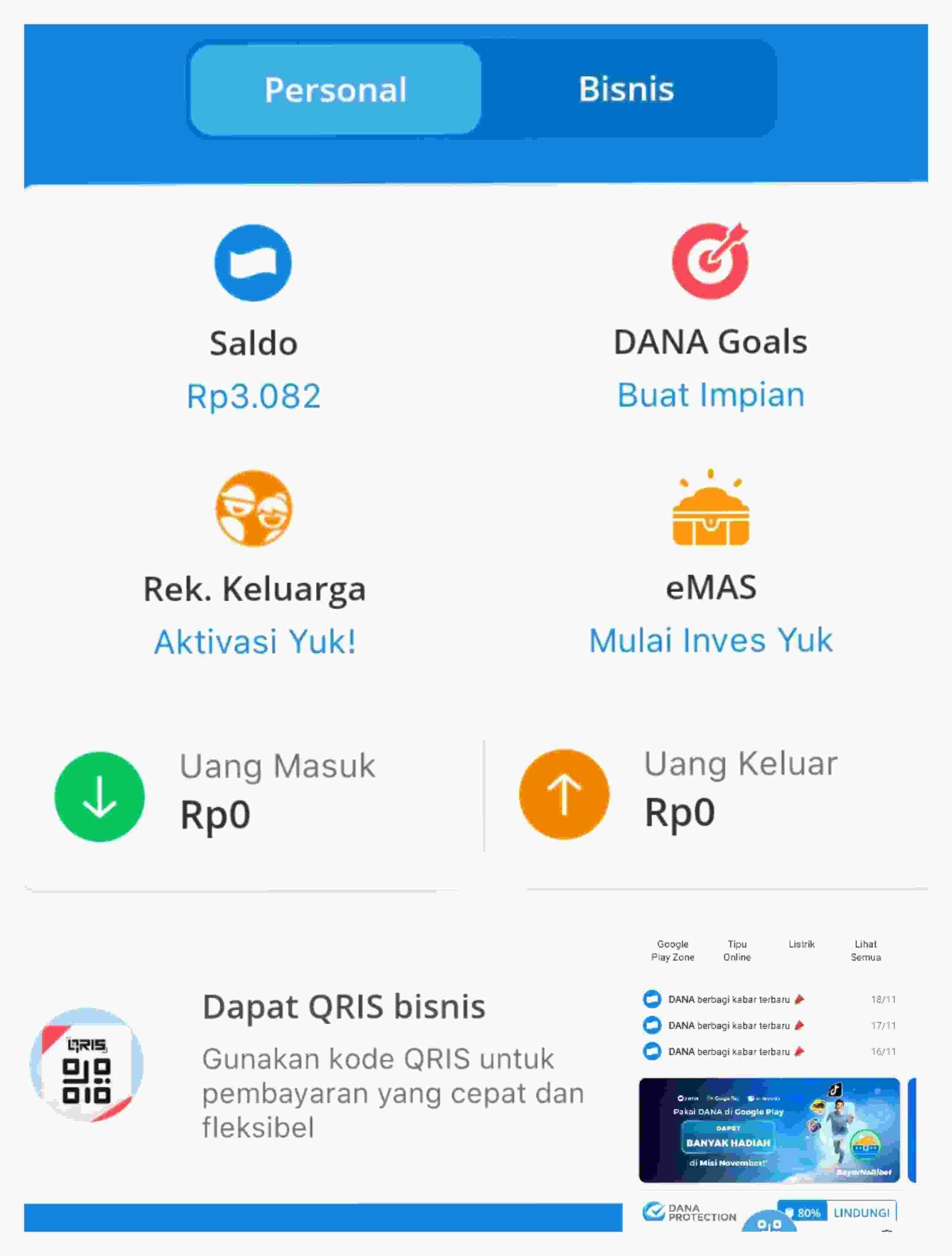 Cara membuat QRIS DANA untuk Jualan dan Pembayaran Gratis